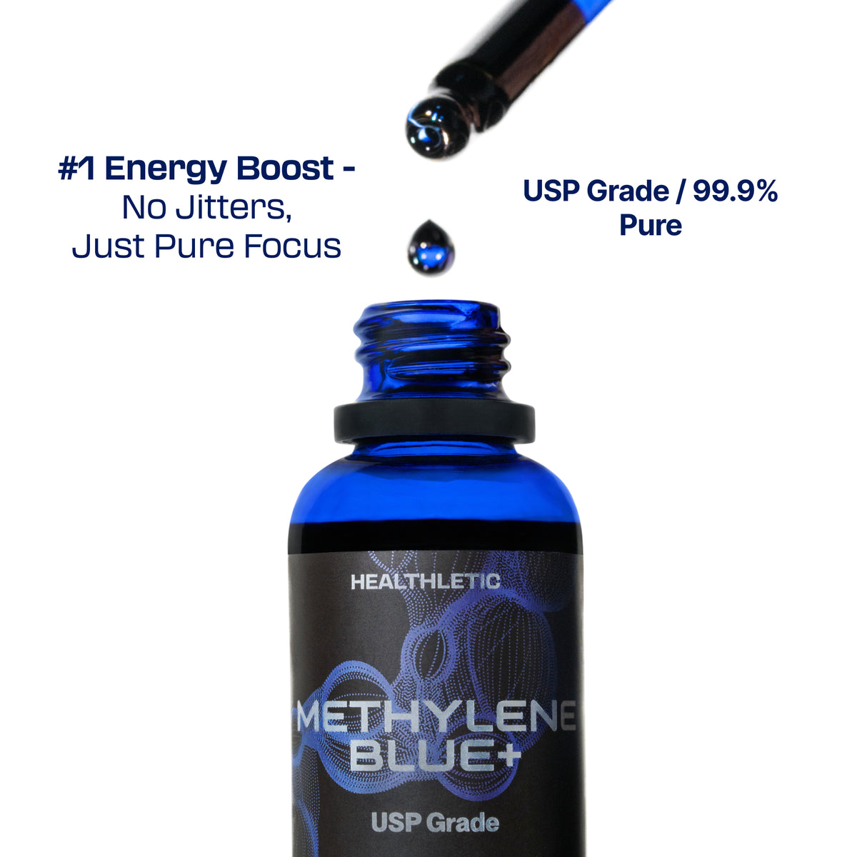 ultimate methylene blue 1% 30mL (1.0 oz) – Healthletic
