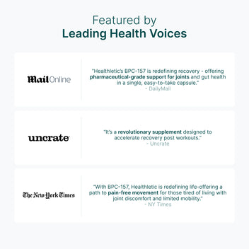 BPC-157 Supplement | Gut, Joint & Muscle Recovery Support – Healthletic